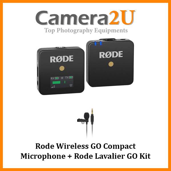 Rode Wireless GO Compact Wireless Microphone - Generation 2 + Rode ...