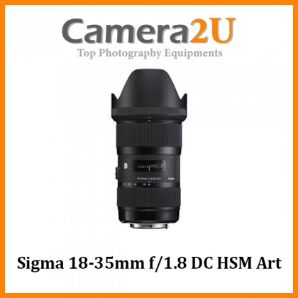 Sigma 18-35mm f/1.8 DC HSM Art Lens (Import) | Camera2u Malaysia Top ...