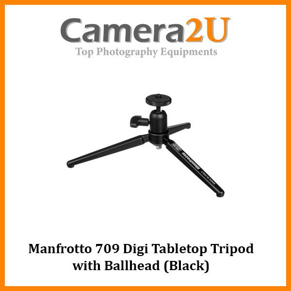 Manfrotto 709 Digi Tabletop Tripod with Ballhead (Black) | Camera2u ...