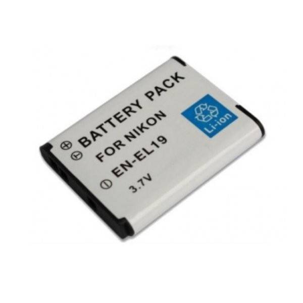 Grade A EN-EL19 Rechargeable Li-Ion Battery for Nikon Coolpix | Camera2u Malaysia Top Camera ...