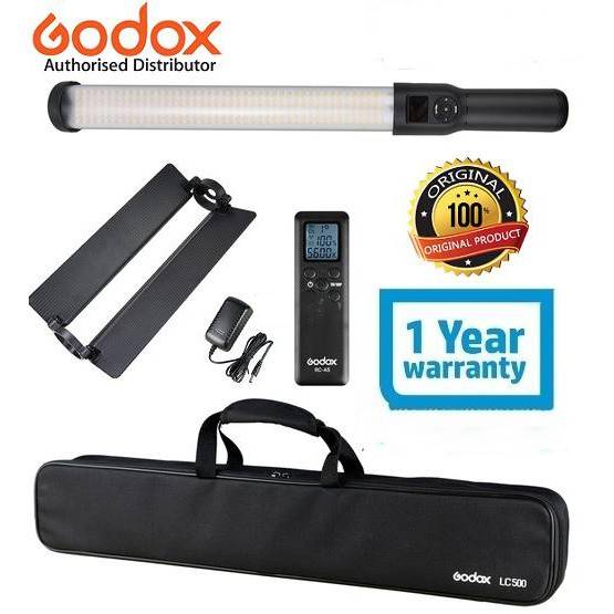 Godox LC500 3300-5600K Changeable Color Temperature LED Light Stick ...