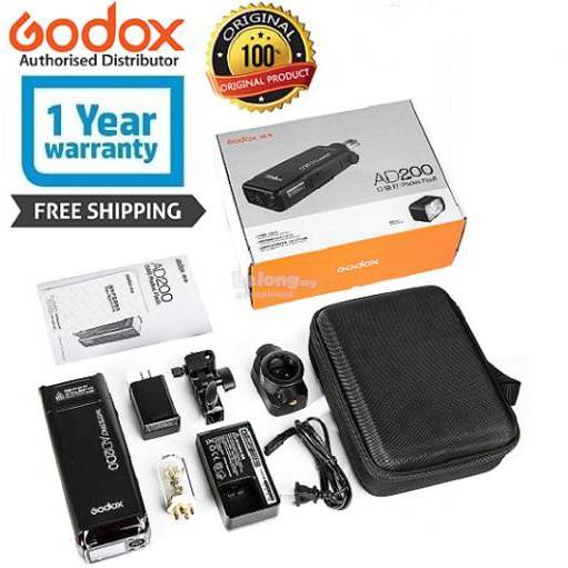 Godox AD200 TTL Pocket Flash Kit | Camera2u Malaysia Top Camera ...