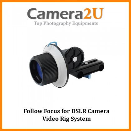 Follow Focus for DSLR Camera Video Rig System | Camera2u Malaysia Top ...