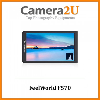 FeelWorld F570 - 5.7" IPS 4K HDMI On-Camera Monitor | Camera2u Malaysia ...