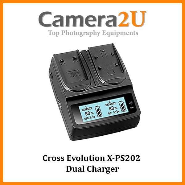 Cross Evolution X-PS202 Dual Charger | Camera2u Malaysia Top Camera ...