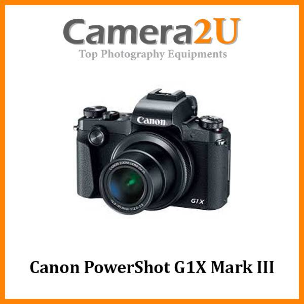 Canon PowerShot G1X Mark III Digital Camera +16GB (MSIA) | Camera2u Malaysia Top Camera ...