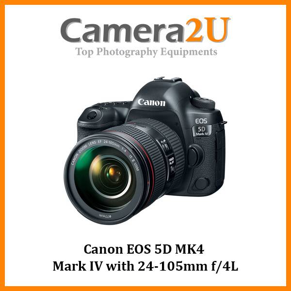 Canon EOS 5D MK4 Mark IV with 24-105mm f/4L (Import) | Camera2u ...