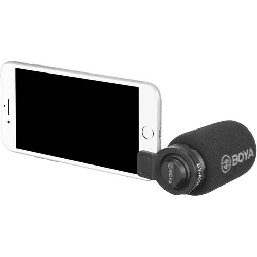 Boya BY-A7H Plug-In Condenser Microphone For Smartphone Tablet ...