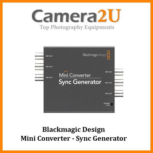 Blackmagic Design Mini Converter - Sync Generator | Camera2u Malaysia ...