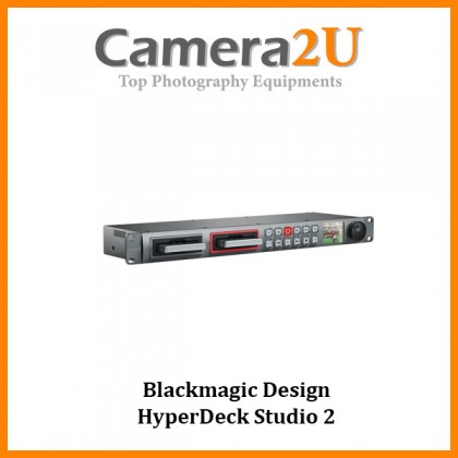 Blackmagic Design HyperDeck Studio 2 | Camera2u Malaysia Top Camera Equipments Store