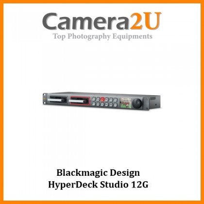 Blackmagic Design HyperDeck Studio 12G | Camera2u Malaysia Top Camera Equipments Store