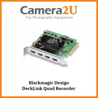 Blackmagic Design DeckLink Quad HDMI Recorder | Camera2u Malaysia Top Camera Equipments Store