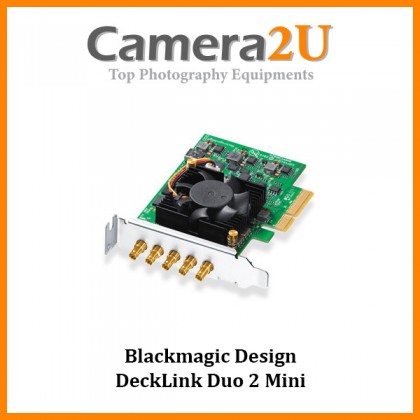 Blackmagic Design DeckLink Duo 2 Mini | Camera2u Malaysia Top Camera ...