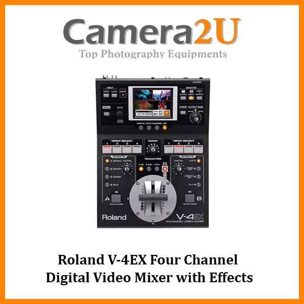 Roland V-4EX Four Channel Digital Video Mixer with Effects