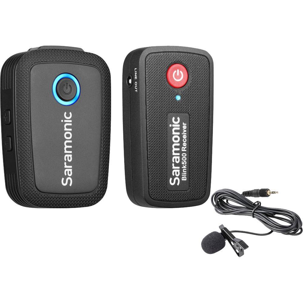 Saramonic Blink 500 B1 2.4G Dual Channel Wireless Microphone TX + RX (3.5mm) | Camera2u Malaysia ...