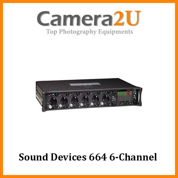 Sound Devices 664 6-Channel Portable Production Mixer