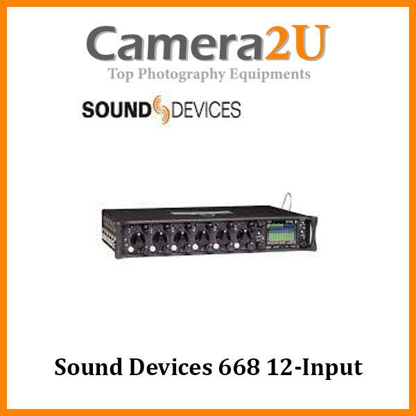 Sound Devices 668 12-Input Field Production Mixer | Camera2u Malaysia ...