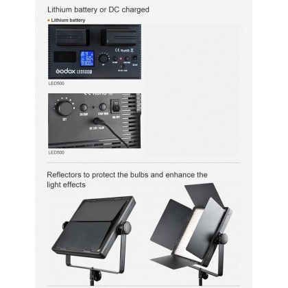 Godox LED500C Bi-Color LED Video Light | Camera2u Malaysia Top Camera ...