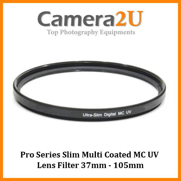 Pro Series Slim Multi Coated MC UV Lens Filter 37mm to 105mm | Camera2u ...