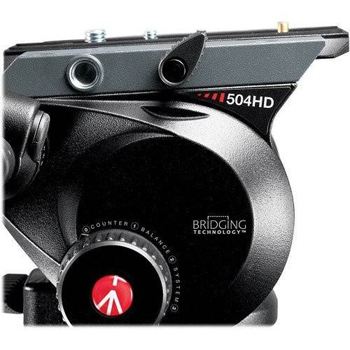 Manfrotto 504HD Fluid Video Head with 75mm Half Ball | Camera2u ...