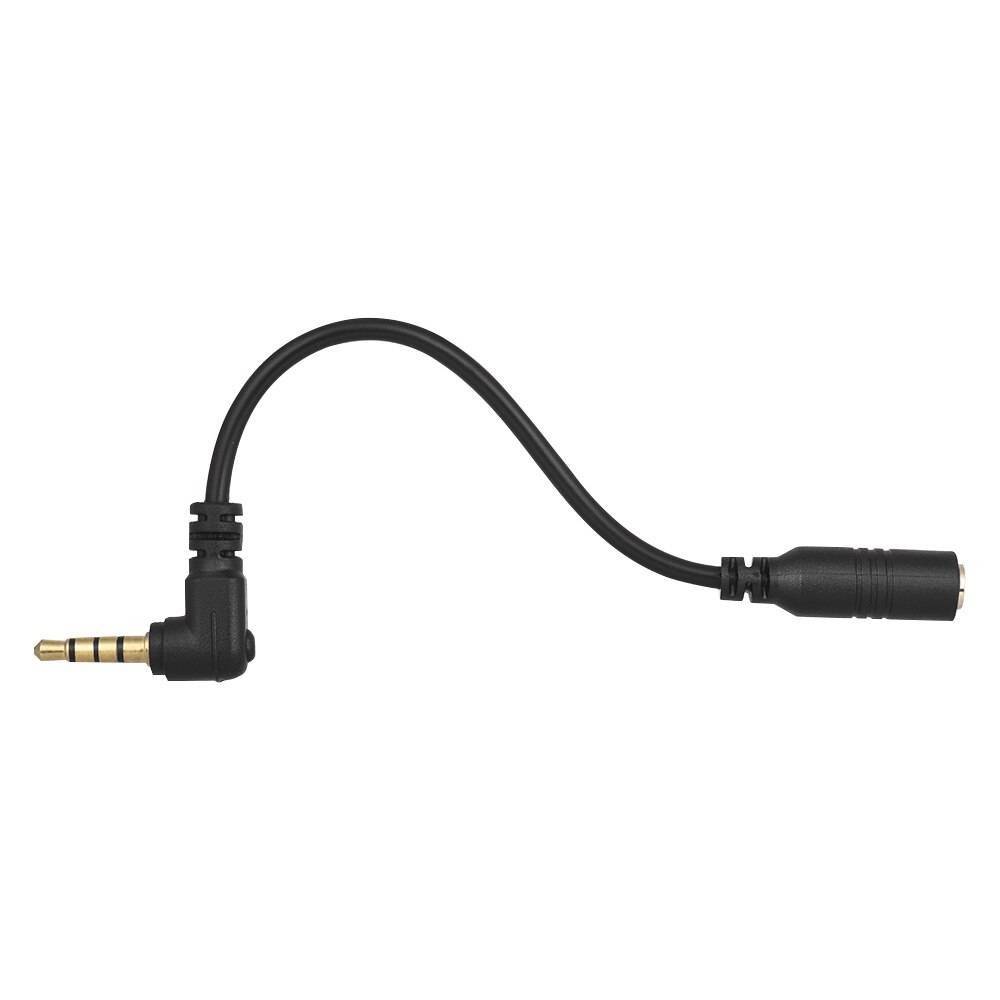 3.5mm Female TRS to Male TRRS Adaptor Converter Cable (Same Function as Rode SC4) | Camera2u ...