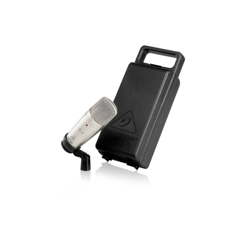 BEHRINGER C1 Large Diaphragm Studio Condenser Cardioid Mic Microphone ...