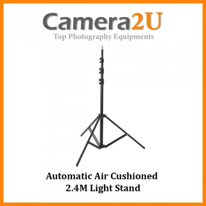 Automatic Air Cushioned 2.4M Light Stand | Camera2u Malaysia Top Camera ...