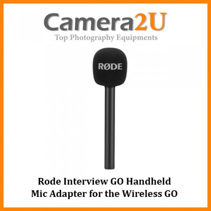 Rode Interview GO Handheld Mic Adapter For The Wireless GO| Camera2u ...