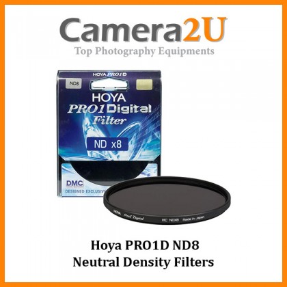 Hoya PRO1D ND8 Neutral Density Filters 52MM 55MM 58MM 62MM 67MM 72MM 77MM 82MM | Camera2u ...