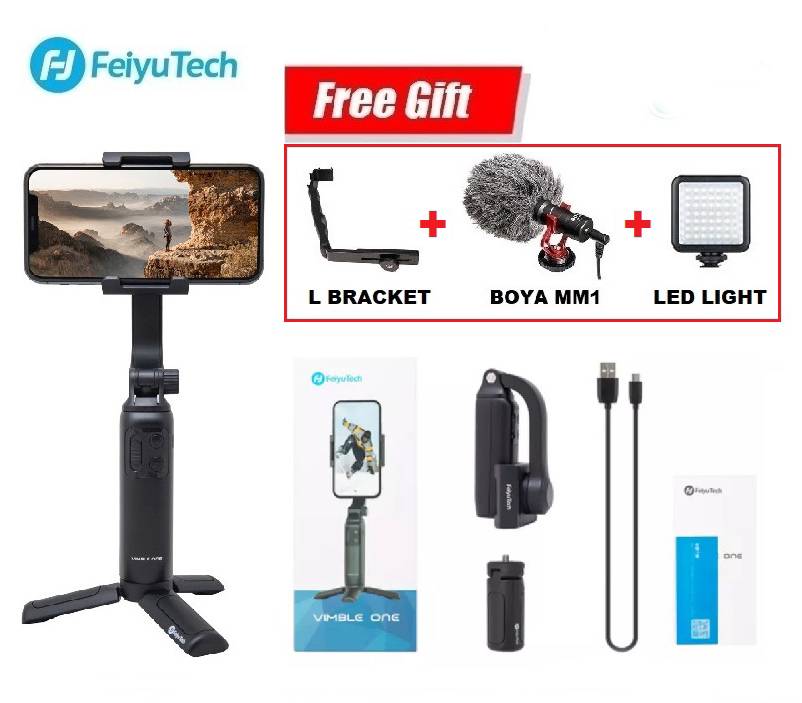 Feiyu Tech Vimble ONE 1 Single Axis Extendable & Foldable Smartphone Gimbal Stabilizer Vimble ...