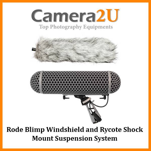 Rode Blimp Windshield And Rycote Shock Mount Suspension System For ...