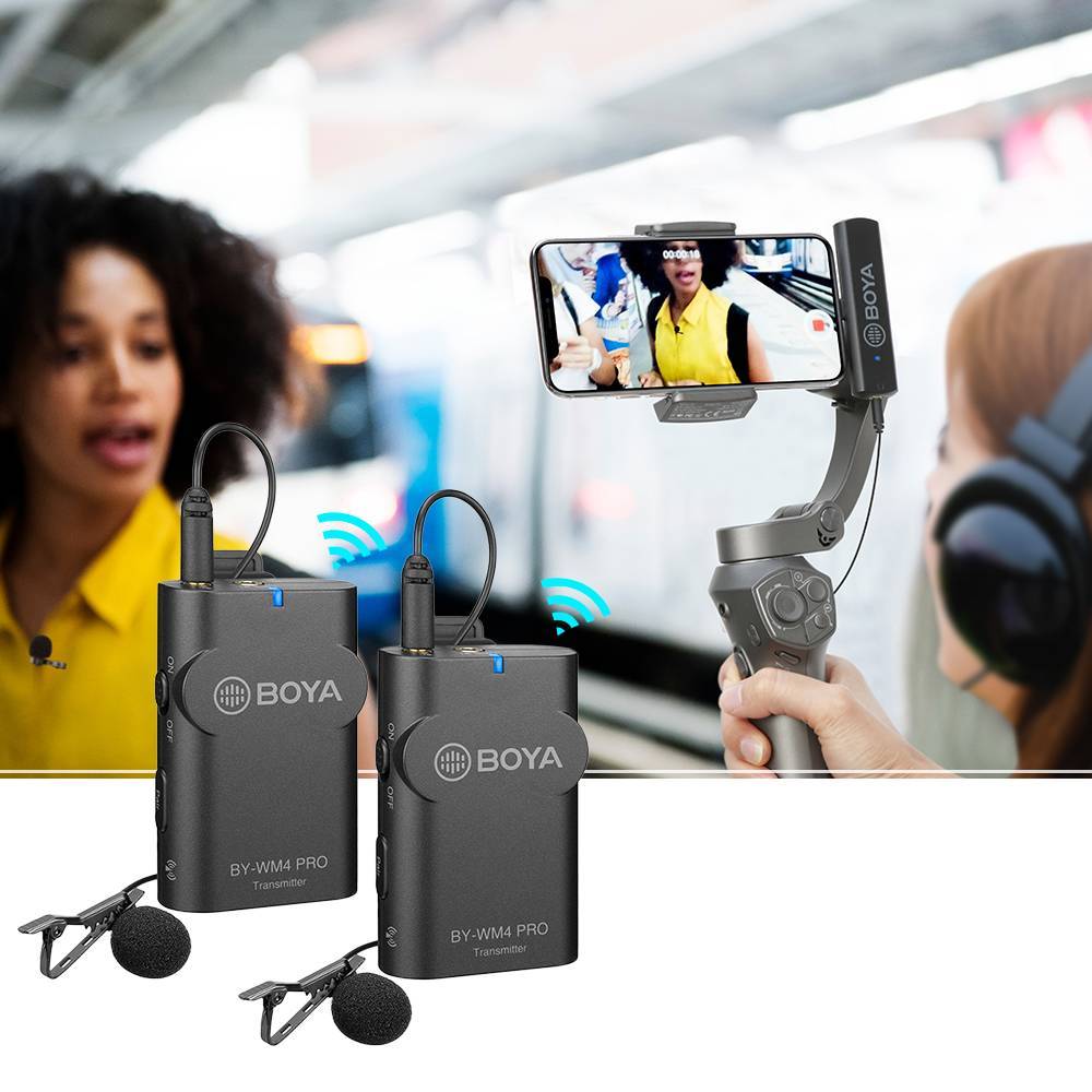 Boya BY-WM4 Pro-K4 2.4G Wireless Microphone System| Camera2u Malaysia ...