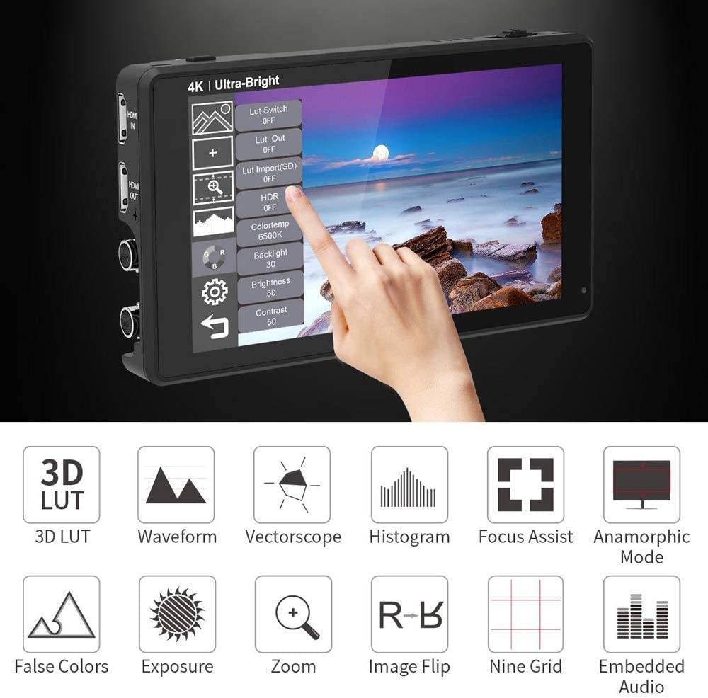 Feelworld LUT6S 6 Inch Touch Screen Camera Field Monitor | Camera2u ...