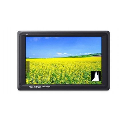 Feelworld FW279S 7 Inch Ultra Bright 2200NIT Daylight Viewable DSLR Camera Field Monitor SDI 4k ...