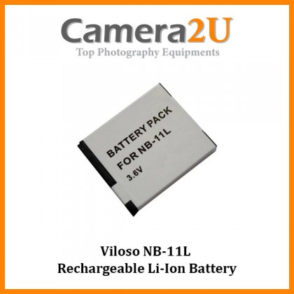 Viloso NB-11L Rechargeable Li-Ion Battery NB11L For Canon IXUS 125 132 140 240 245 IXUS 160 175 ...