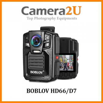 BOBLOV HD66/D7 2K 1440P Body Worn Camera | Camera2u Malaysia Top Camera ...