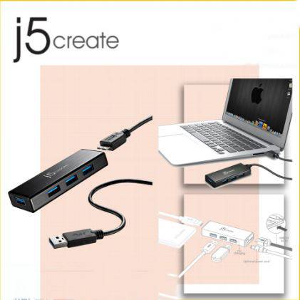 j5 create JUH340 USB 3.0 4-Port Hub | Camera2u Malaysia Top Camera ...
