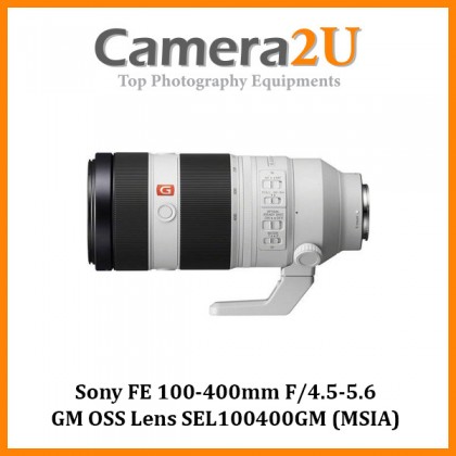 Sony FE 100-400mm F/4.5-5.6 GM OSS Lens SEL100400GM (MSIA) | Camera2u ...