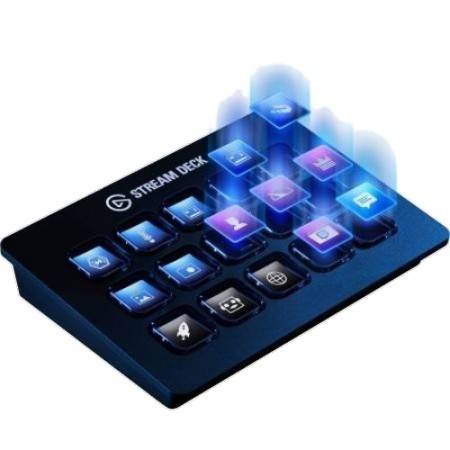 Corsair Elgato Stream Deck 15 Keys LCD for Live Streaming Control Dock ...