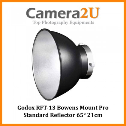 Godox RFT-13 Bowens Mount Pro Standard Reflector 65° 21cm | Camera2u ...
