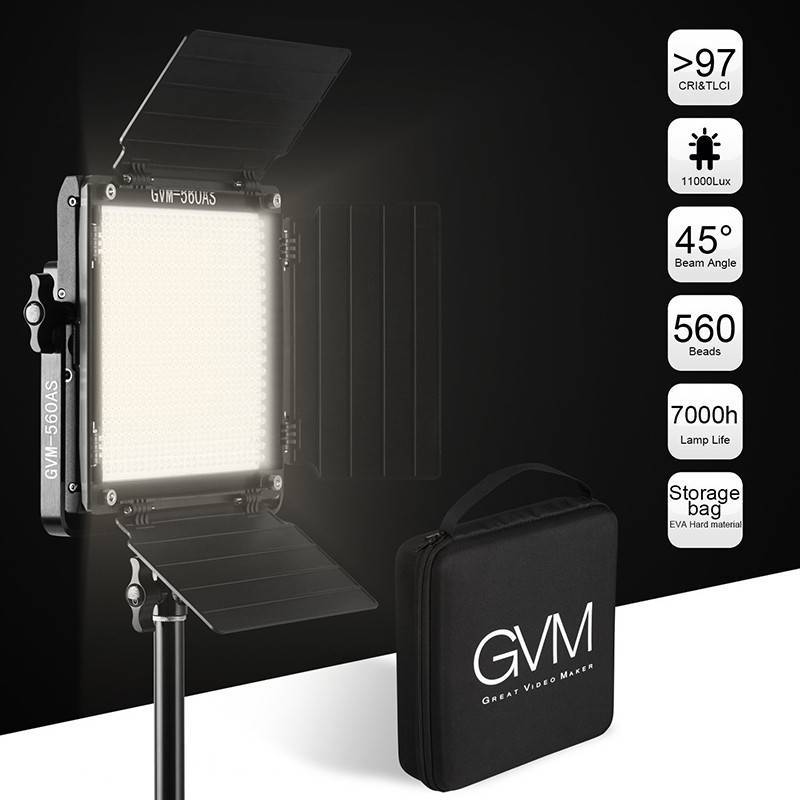 GVM 560AS 2L Bi-Color 2300-6800K LED 2 Light Kit | Camera2u Malaysia ...