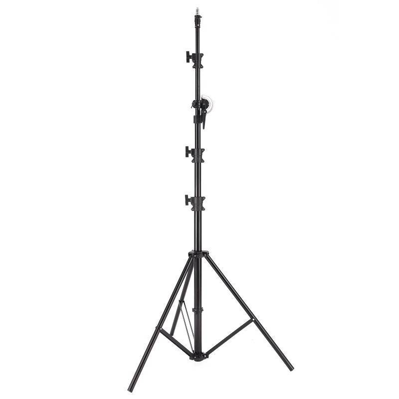 Heavy Duty 2 In 1 Light Stand And Boom Stand Max Height 4.9M (M-3 ...