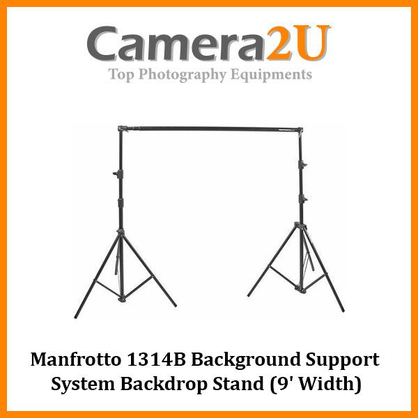 Manfrotto 1314B Background Support System Backdrop Stand (9' Width ...