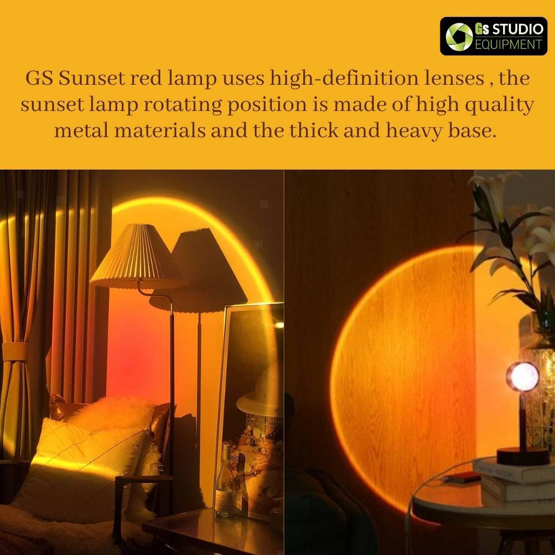 GS RGB 16 Colors 4 Special Effect Sunset Light with Wireless Remote ...