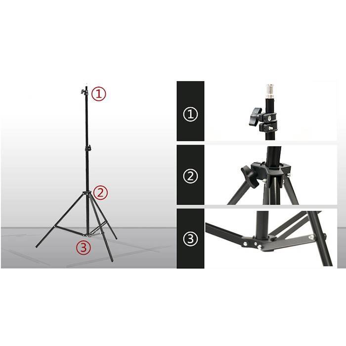 Basic 2M Light Stand | Camera2u Malaysia Top Camera Equipments Store