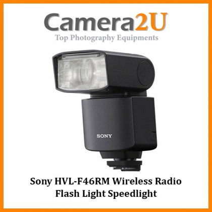 Sony HVL-F46RM Wireless Radio Flash Light Speedlight (MSIA) | Camera2u Malaysia Top Camera ...