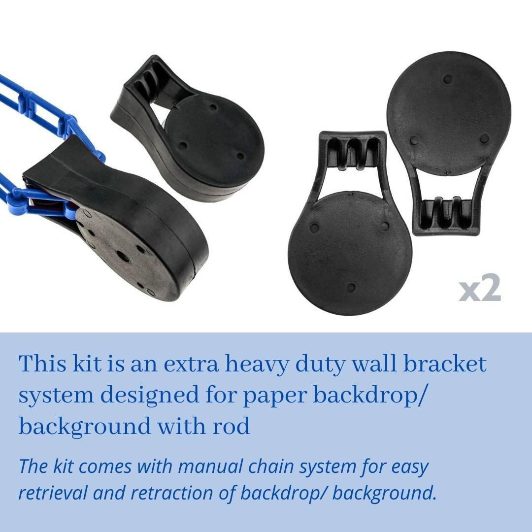 GS 2 Roller Manual Chain Kit with Wall Mount