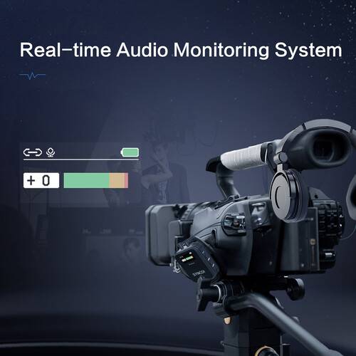 SYNCO WAir-G2-A2 Ultracompact 2-Person Digital Wireless Microphone System for Mirrorless/DSLR ...