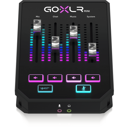 TC-Helicon GO XLR Mini USB Streaming Mixer with USB / Audio Interface ...