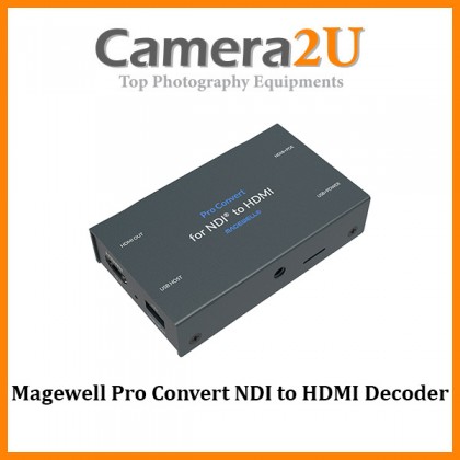 Magewell Pro Convert NDI to HDMI Decoder | Camera2u Malaysia Top Camera Equipments Store